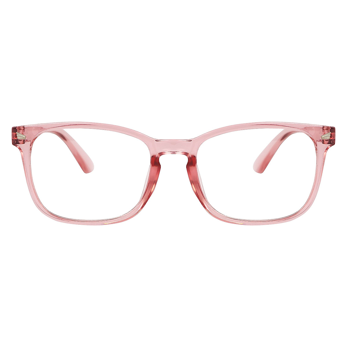 WINTOO Blue Light Glasses for Woman Men | 99% Blue Light Blocking Glasses | Computer Glassess | Night Driving | Gaming | TV Phone Screen Reader Square Frame | Anti Eyestrain & UV Glare Protection