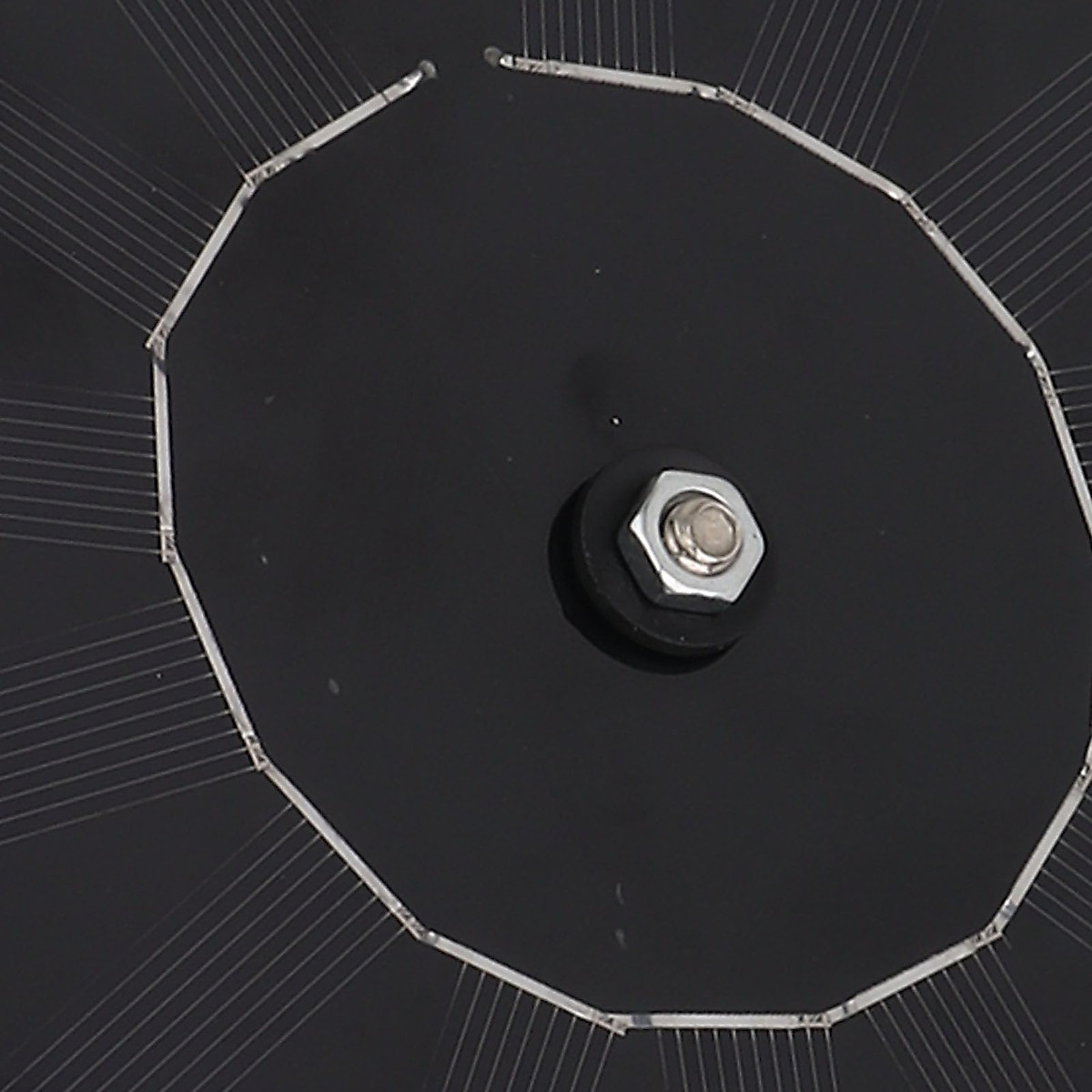 Solar Panel Round Monitor 10W5V Bracket Connector for Round Shape Light Mounting Plate Solar Battery Chargers Charging Kits