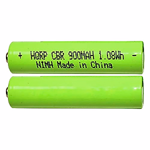 HQRP Two Rechargeable Batteries Compatible with Sennheiser RS110, RS120, RS130, RS160, RS170, RS 180, RS-195, RS-220, PXC 250-II, PXC 350, PXC 450, HDR 170 Headphones
