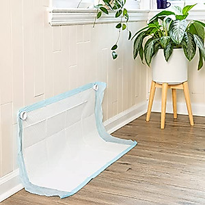 MYMOON HOME Pee PAD Holder (Pack of 2) – Works with Any Type of Wee Wee Pads for Easy cleanup of Marking and Leg Lifting Dogs. (White)