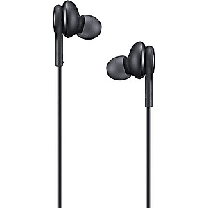 Samsung AKG Wired USB Type-C Earphones EO-IC100BBEGWW Black (Black) (Renewed)