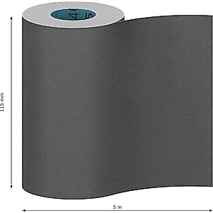 Bosch 2608607788 Sanding Roll 115mm Ø x 5m, 240 Grit, Black