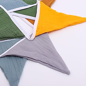 Pennant Banner Flags,Infant and toddler room decoration pennant,for Nursery Decor Baby Birthday Boho Wedding Shower Party Event (Pennant Banner Flags)