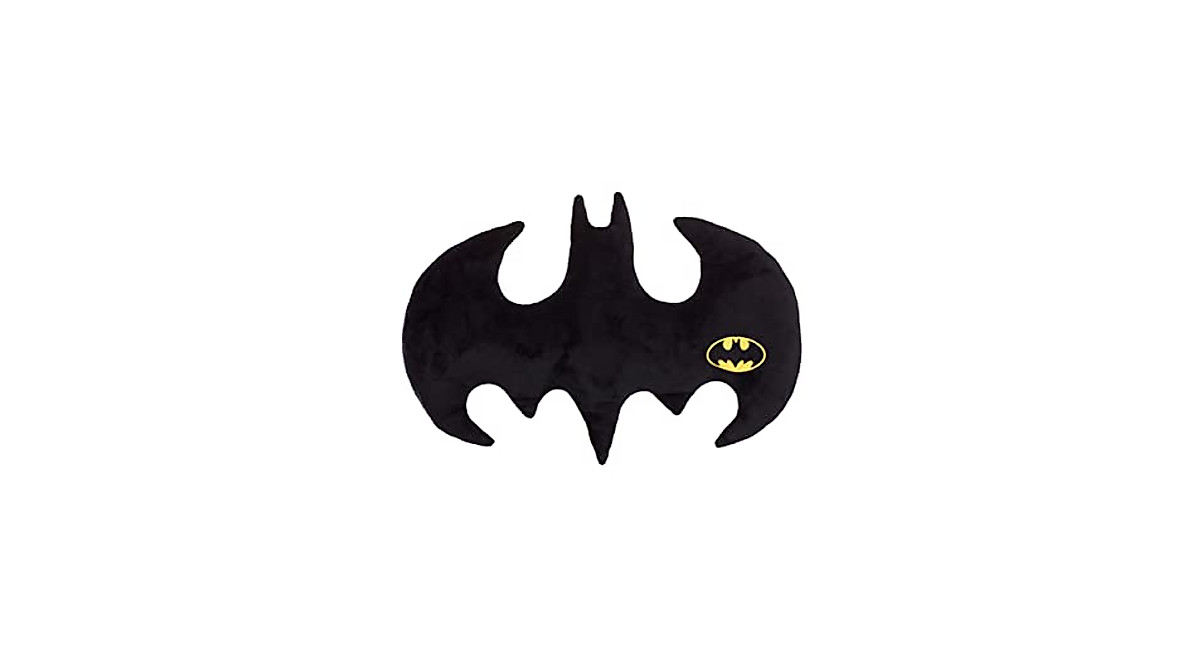 Fun Costumes Plush Batman Bat Pillow - Standard Size for Fans