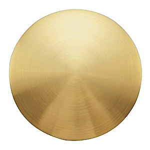 RANDOM Brushed Gold Sink Drain Without Overflow Bathroom Pop Up Drain Faucet Assembly Stopper Vessel Vanity Sink. (Brushed Gold).