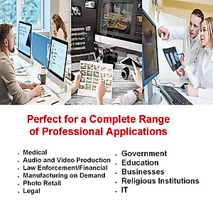 100 Pack Ritek Pro (Professional Grade) CD-R 52X 700MB White Inkjet Hub Printable Blank Media Recordable Disc