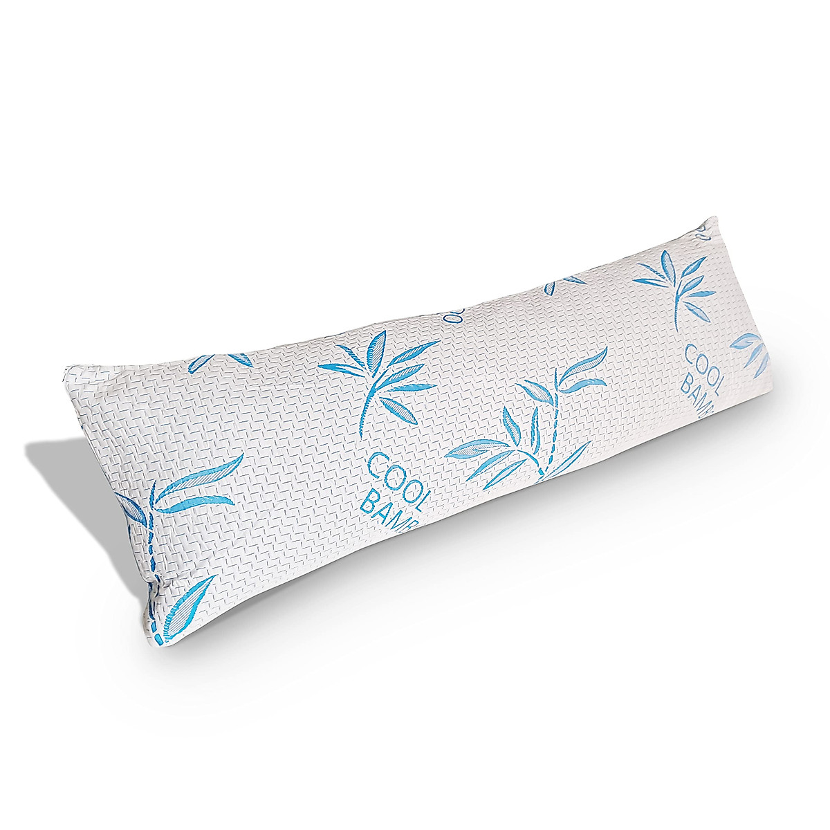 Body Pillow for Sleeping, Shredded Memory Foam Adjustable Bed Pillow with Hypoallergenic, Removable/Washable Zipper Cover