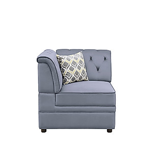 ACME Sofa, Gray Velvet