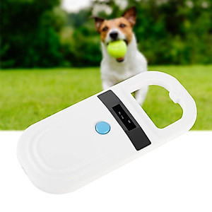 Luroze Pet Microchip Scanner, USB Rechargeable FDX B EMID Microchip Reader Scanner High Brightness