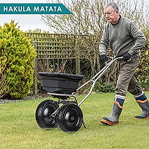 13" Solid Flat Free Tires and Wheels 2 Pcs, 3.50-9 Rubber Tire Replacement Axle Bore Hole, Air less Wheel for Hand Truck/Trolley/Garden Cart/Lawn Mower/Wheelbarrow, 2Packs, Black