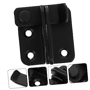 Holibanna 3pcs Door Latch Flip Door Cabinet Door Lock Slide Latch Lock Sliding Door Locks Lock for Cabinet Doors Barn Door Lock Entry Door Lock Padlock Stainless Steel Lock Bolt Clamshell