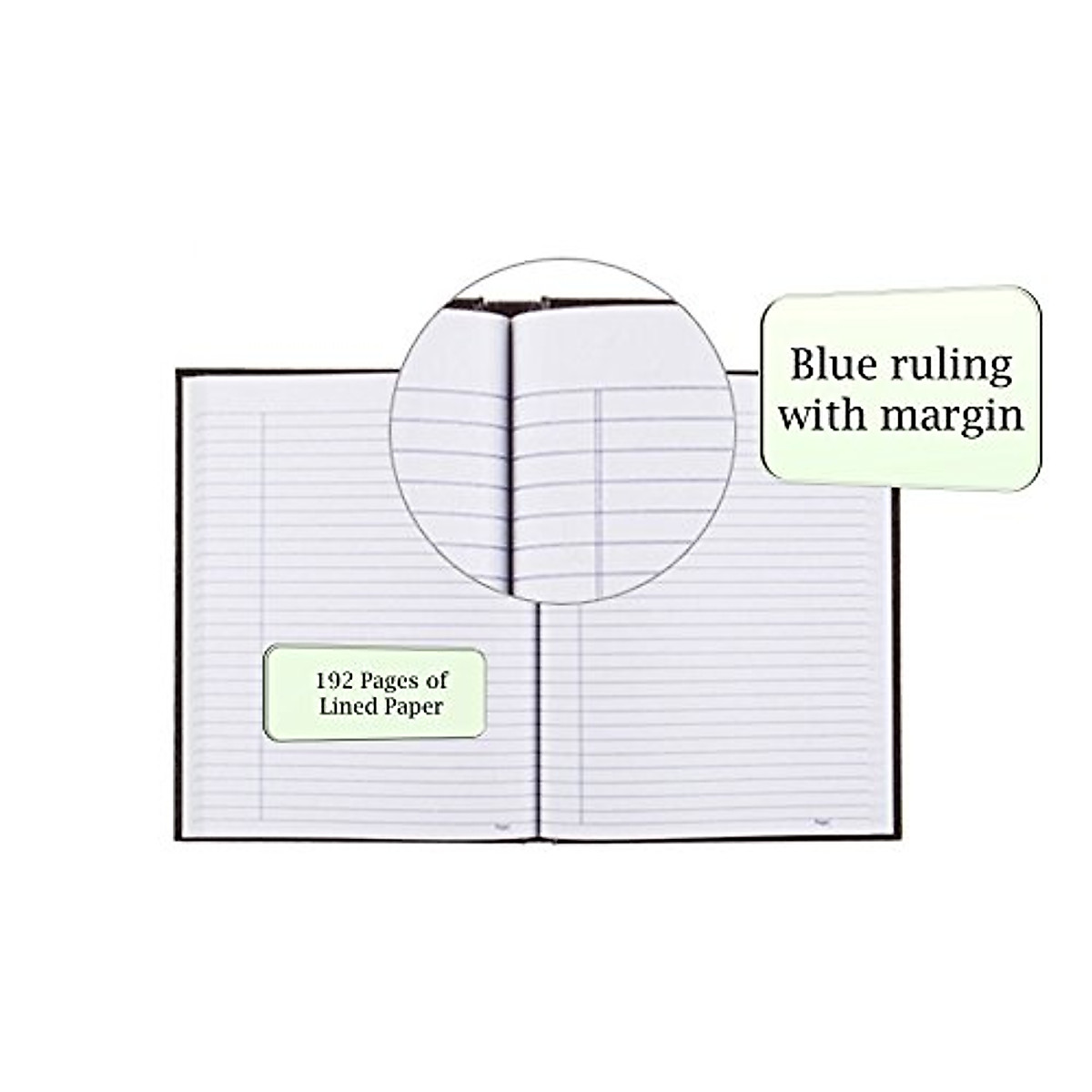 Blueline Hardbound Business Books