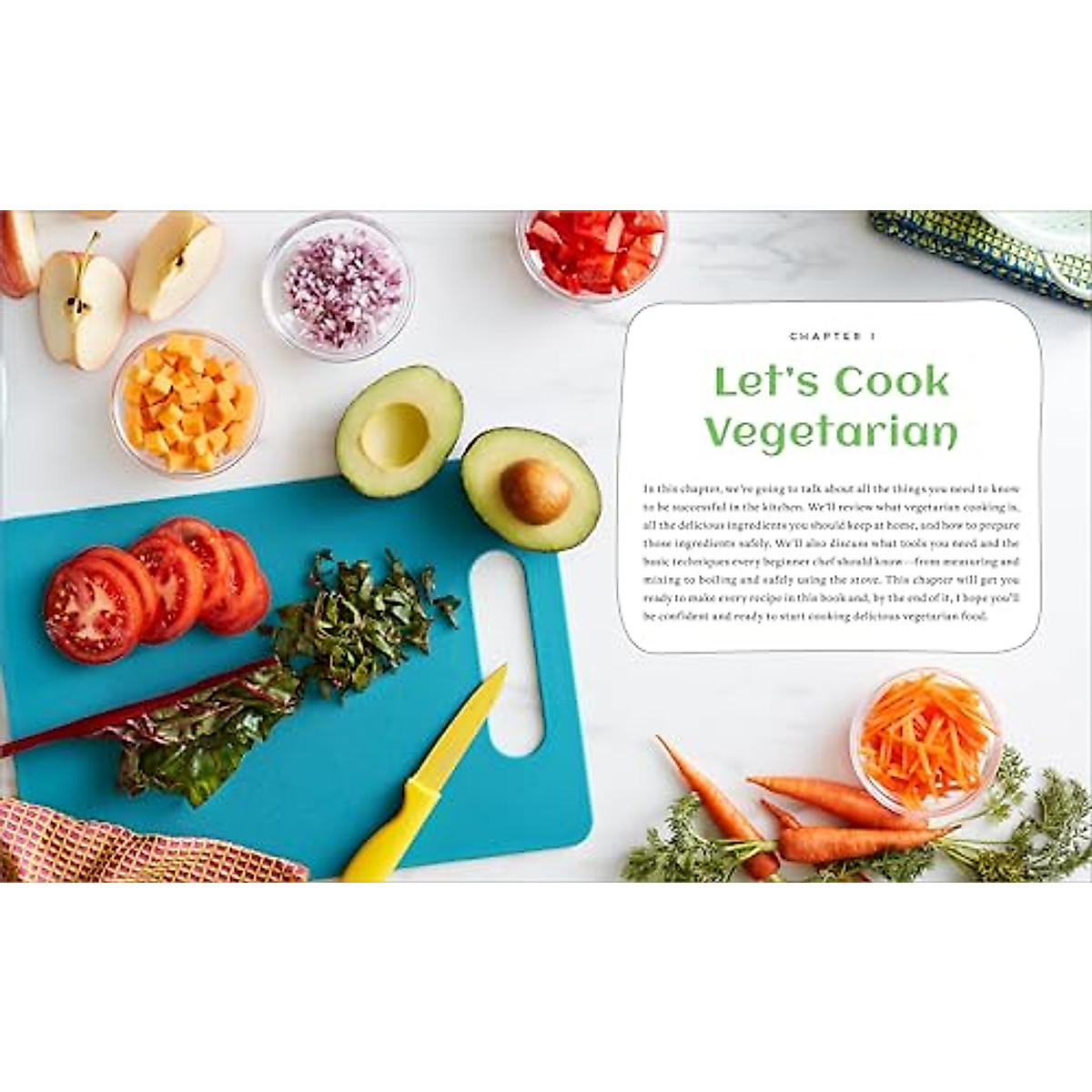 The Vegetarian Cookbook for Kids: Easy, Skill-Building Recipes for Young Chefs
