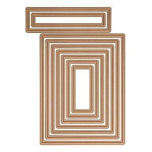 Spellbinders Nestabilities A2 Card Creator Dies, Matting Basics B