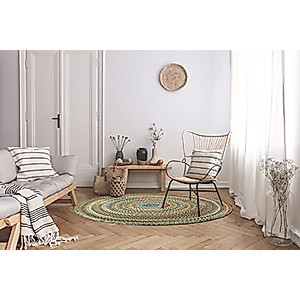 RRI Home Decor Chelsea Area Rug, 6 Foot, Peridot