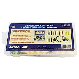 Tool Aid - 20 Piece Back Probe Kit (23500) , Blue