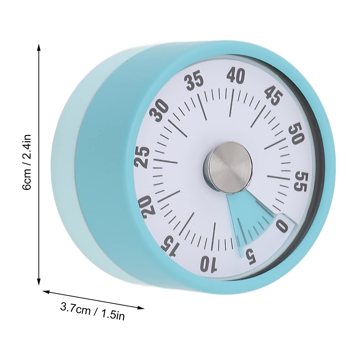 Stainless Steel Visual Timer Stainless Steel Kitchen Cooking Countdown Chef Modern Simple Stainless Steel Visual Timer