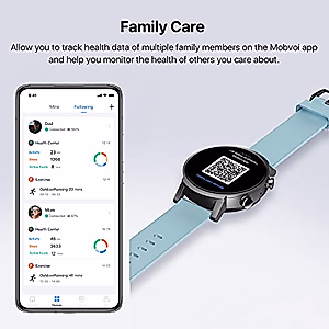 Ticwatch E3 Smart Watch Wear OS by Google for Men Women Qualcomm Snapdragon Wear 4100 Platform Health Monitor Fitness Tracker GPS NFC Mic Speaker IP68 Waterproof iOS Android Compatible