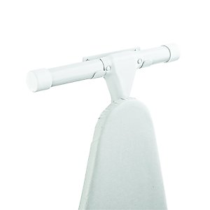 HOMZ T-Leg Ironing Board Holder, White, Mounting Hardware Included
