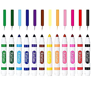 Rarlan Washable Markers Bulk, Markers for Kids, Bulk pack, 12 Colors, 240 Count