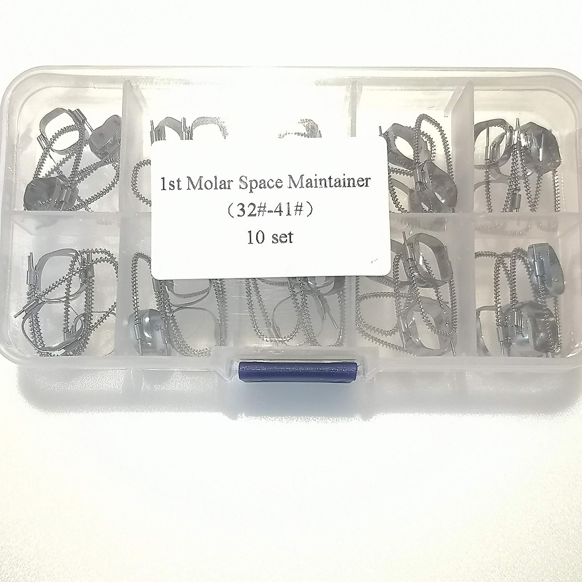 Space Maintainer For Children,10 Size/Box, 40pcs/Box, 4pcs/Size From Sino Dental Group (#6 Molar)