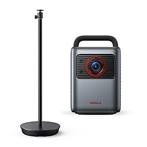 NEBULA Cosmos Laser 4K Projector with Nebula Projector Lightweight and Adjustable 3-ft Floor Stand