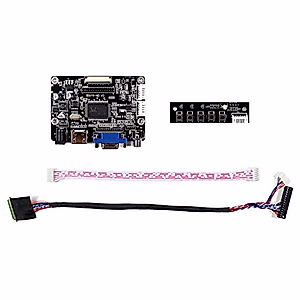 HDMI VGA LVDs Controller Board for 11.6 inch 1366x768 B116XW03 14" LP140WH2 BT140XW02 HSD140PHW1 15.6" B156XW02 B156XTN03.2 40Pin LCD Screen