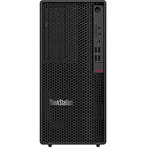 Lenovo ThinkStation P340 30DH00K2US Workstation - 1 x Intel Deca-core (10 Core) i9-10900K 3.70 GHz - 32 GB DDR4 SDRAM RAM - 1 TB SSD - Tower - Raven Black - Windows 10 Pro 64-bit - NVIDIA Quadro P2200