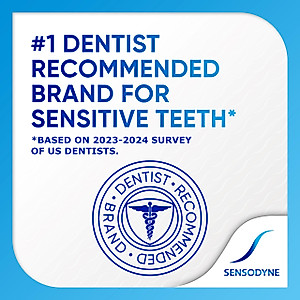 Sensodyne Extra Whitening Toothpaste for Sensitive Teeth, Cavity Prevention and Sensitive Teeth Whitening - 4 Ounces