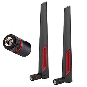 CORONIR 8DBi Wireless Router Antenna Comptible withASUS AC68U AC88U AC66U with RP-SMA Interface for 2.4G/5G Dual-Frequency Wireless Route-2Pack