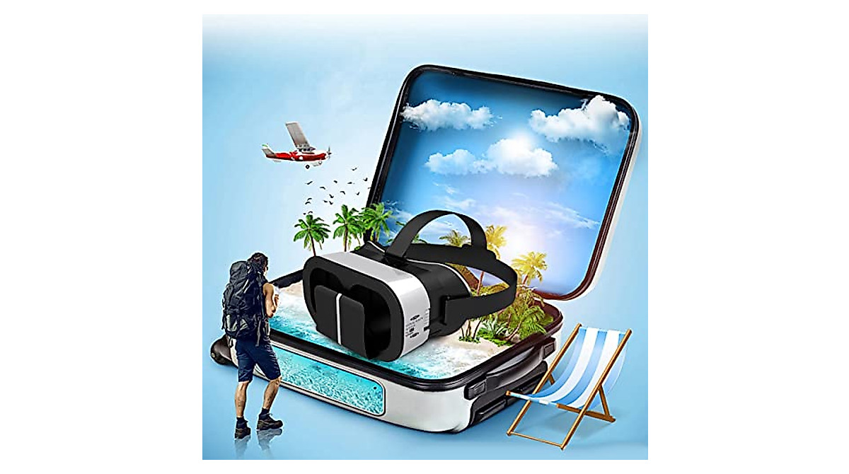 Vr 3D Virtual Reality Glasses, FOV 110° Wide Viewing Angle, Eye ...