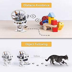 SunFounder PiSloth AI Programmable Robot Kit for Raspberry Pi with PiCrawler AI Robot kit for Raspberry Pi