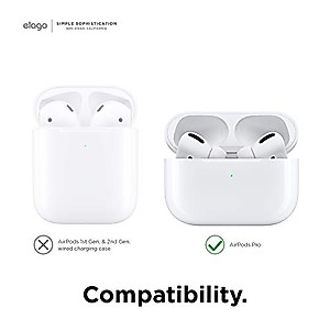 elago [6 Pairs] AirPods Pro Ear Tips with Integrated Earbuds Cover Designed for Apple AirPods Pro, Fit in The Case, Anti-Slip, [3 Sizes: Large + Medium + Small] [US Patent Registered] (Dark Grey)