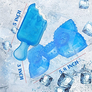 SPOFLY Puppy Chew Toys for Teething, Pack of 2 Freezable Dog Toys, Puppy Teething, Interactive Treat Dispensing, Dog Toys for Small, Medium and Large Breeds, Durable and Safe