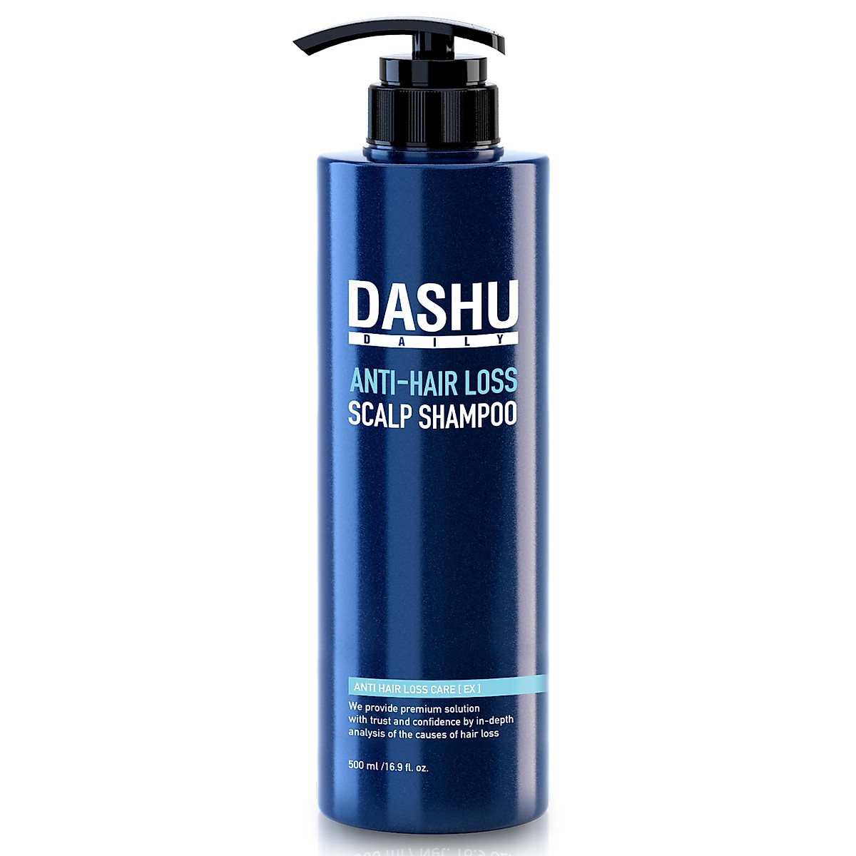 DASHU Revitalizing Protein Shampoo for Dry, Itchy Scalp, Thinning Hair, and Men - 16.9 fl oz
