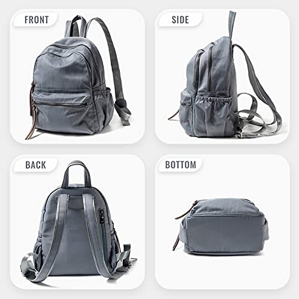 SEEKSOP Backpack Purse for Women Anti-theft Waterproof Rucksack Lightweight Travel Bag School Backpack Casual Daypack for Girls