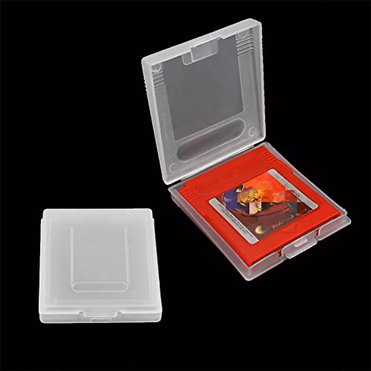 10Pcs Clear Protective Game Cartridge Case Transparent Game Storage Box Card Anti Dust Cover Case Protection Game Card Box For Nintendo Gameboy Color Pocket GBC GBP