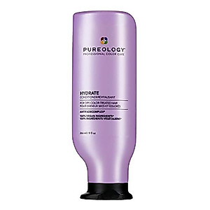 Pureology Hydrate Moisturizing Conditioner | For Medium to Thick Dry, Color Treated Hair | Sulfate-Free | Vegan
