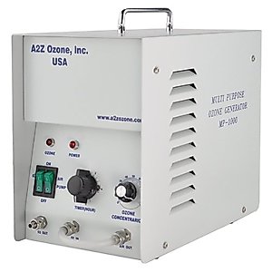 MP-1000 Ozone Generator, Light-Duty Sanitation Ozonator for Water-use with optional oxygen Hook-up, up to 1000 mg/hr