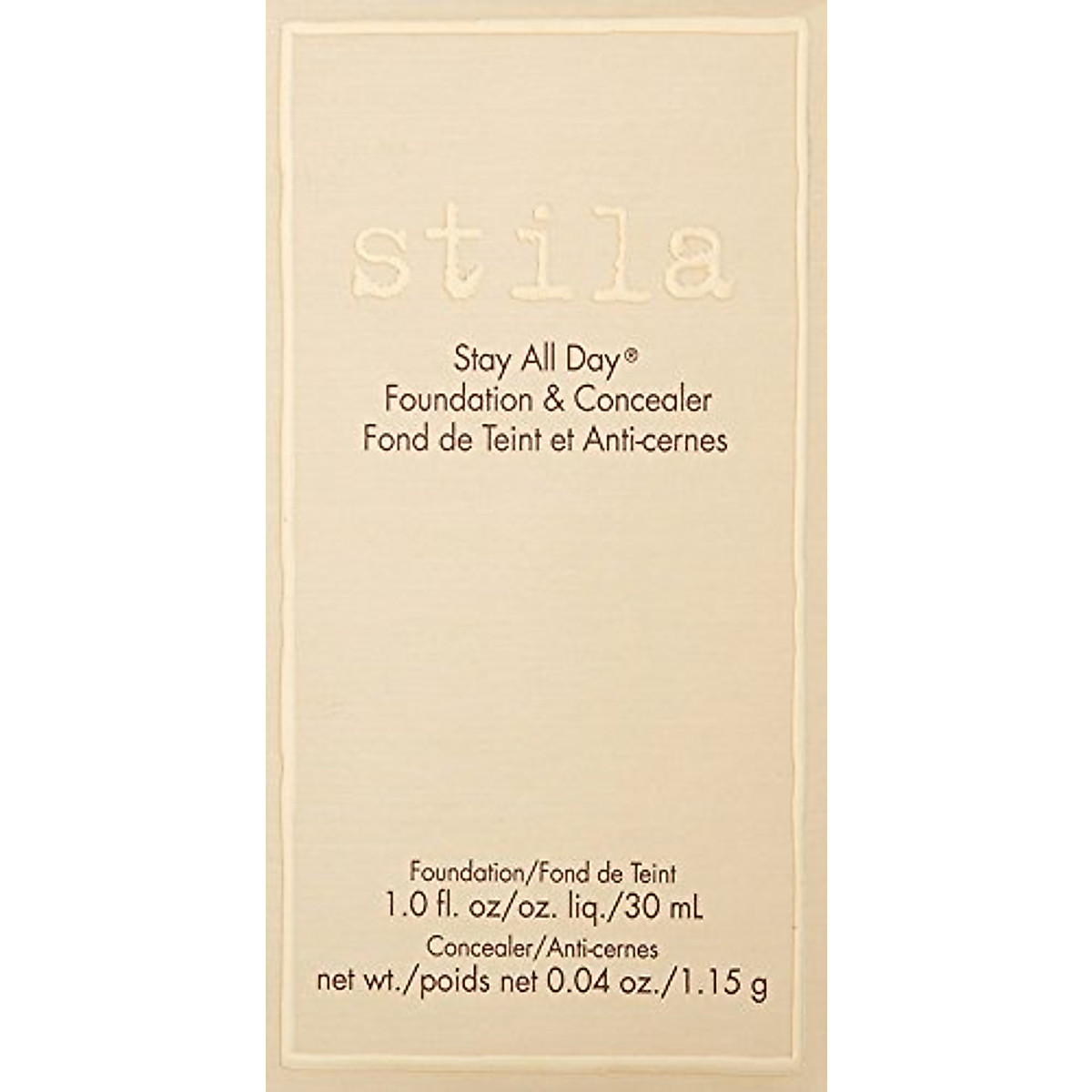 stila Stay All Day Foundation & Concealer, Light 3, 1 Count