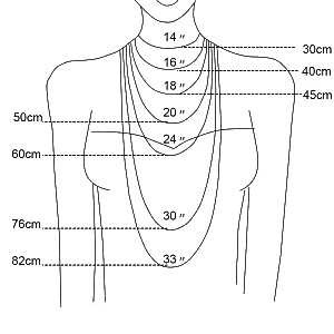 Yoke Style Arabic Name Necklace Personalized, 18K Gold-plated Custom Name Pendant Necklace for Women