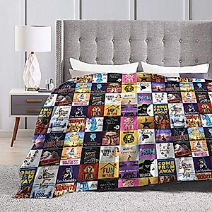 Baulerd Broadway's Must Sees Ultra-Soft Micro Fleece Blanket 50"" x40