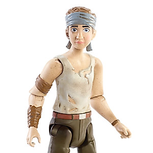 Jurassic World Human & Dino Pack Ben & Ankylosaurus Bumpy Action Figures, Spear Accessory, Camp Cretaceous Movable Joints & Authentic Sculpt, Kids Gift Ages 4 Year & Older