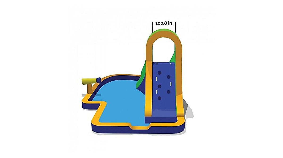 Blast Zone Hydro Rush Inflatable Water Park - Fun for Kids 3+