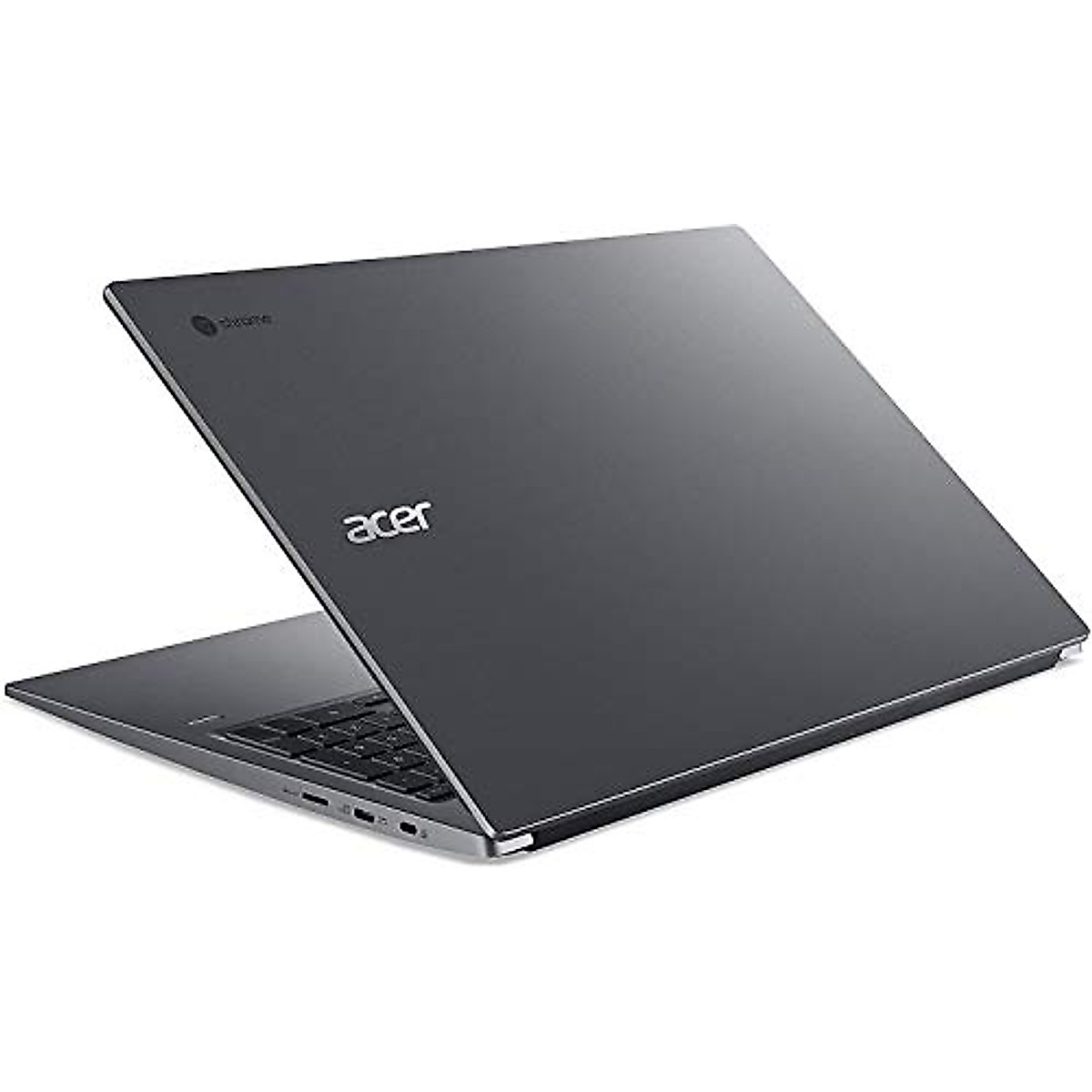 Acer Chromebook 715, Intel Core i3-8130U, 15.6" Full-HD 1080p Screen, 4GB DDR4, 128GB eMMC - CB715-1W-35ZK, Steel Gray