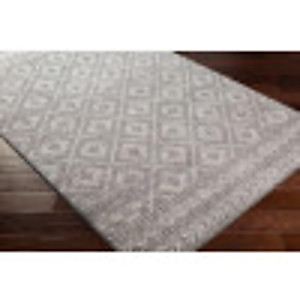 Livabliss NELA Bohemian Global Area Rug,7'10" x 10'3",Medium Gray