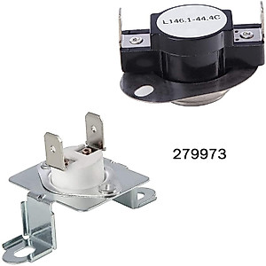 8544771 Dryer Heating Element, 279816 Thermostat Cut Off,279973 3392519 Dryer Thermal Fuse Compatible with maytag, kenmore,kitchen,whirlpool and More