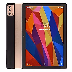 Pomya 10.1 Inch HD Tablet, 2.4G 5G WiFi Octa Core PC Tablet for 11, 1920x1200 IPS Type C Tablet with 5MP 13MP Dual Cameras for Movie, Music, Game