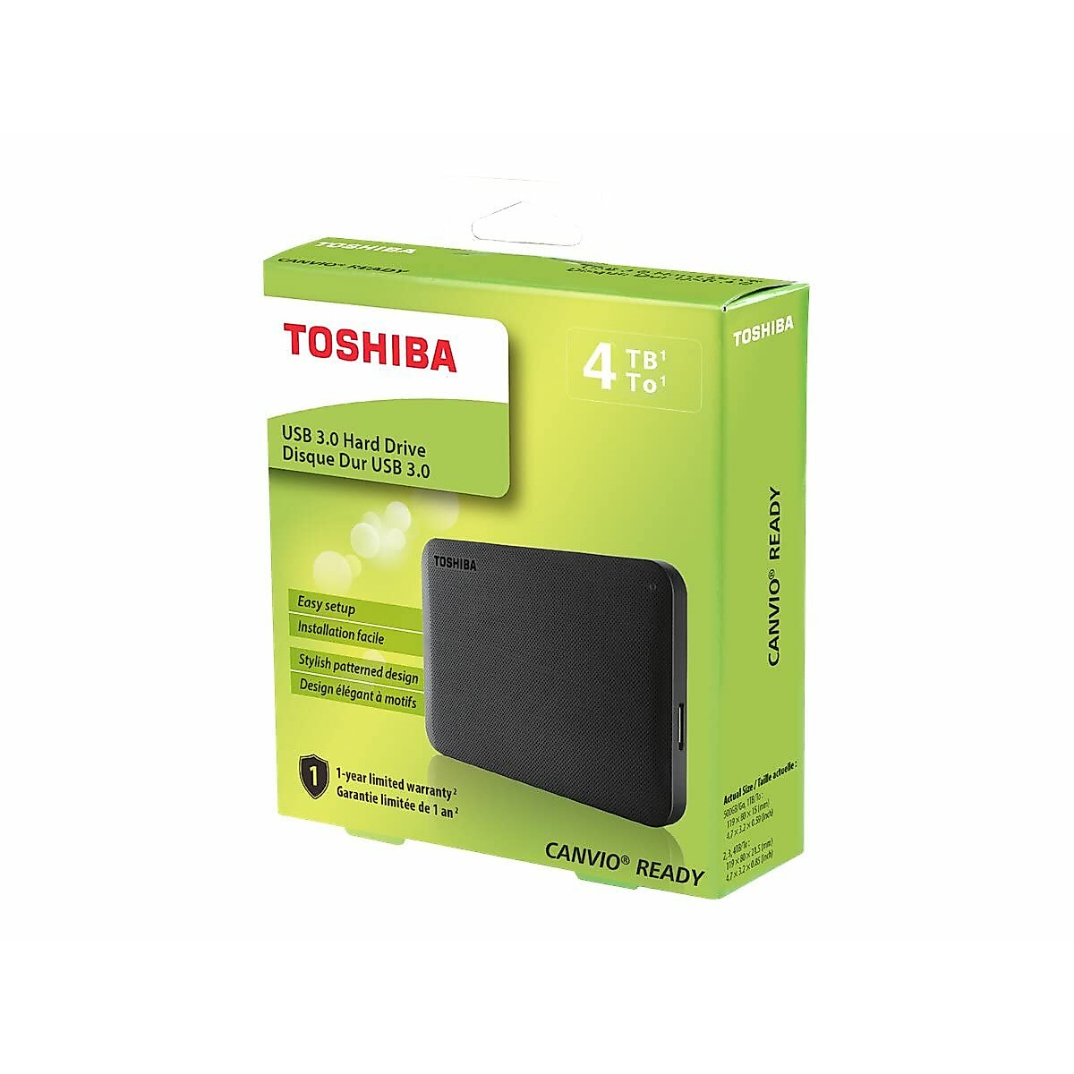Toshiba Canvio Ready Portable Hard Drive