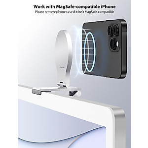 Stouchi Continuity Camera Mount for iMac, Desktop Monitor Compatible iPhone Webcam Mount with Mag-Safe
